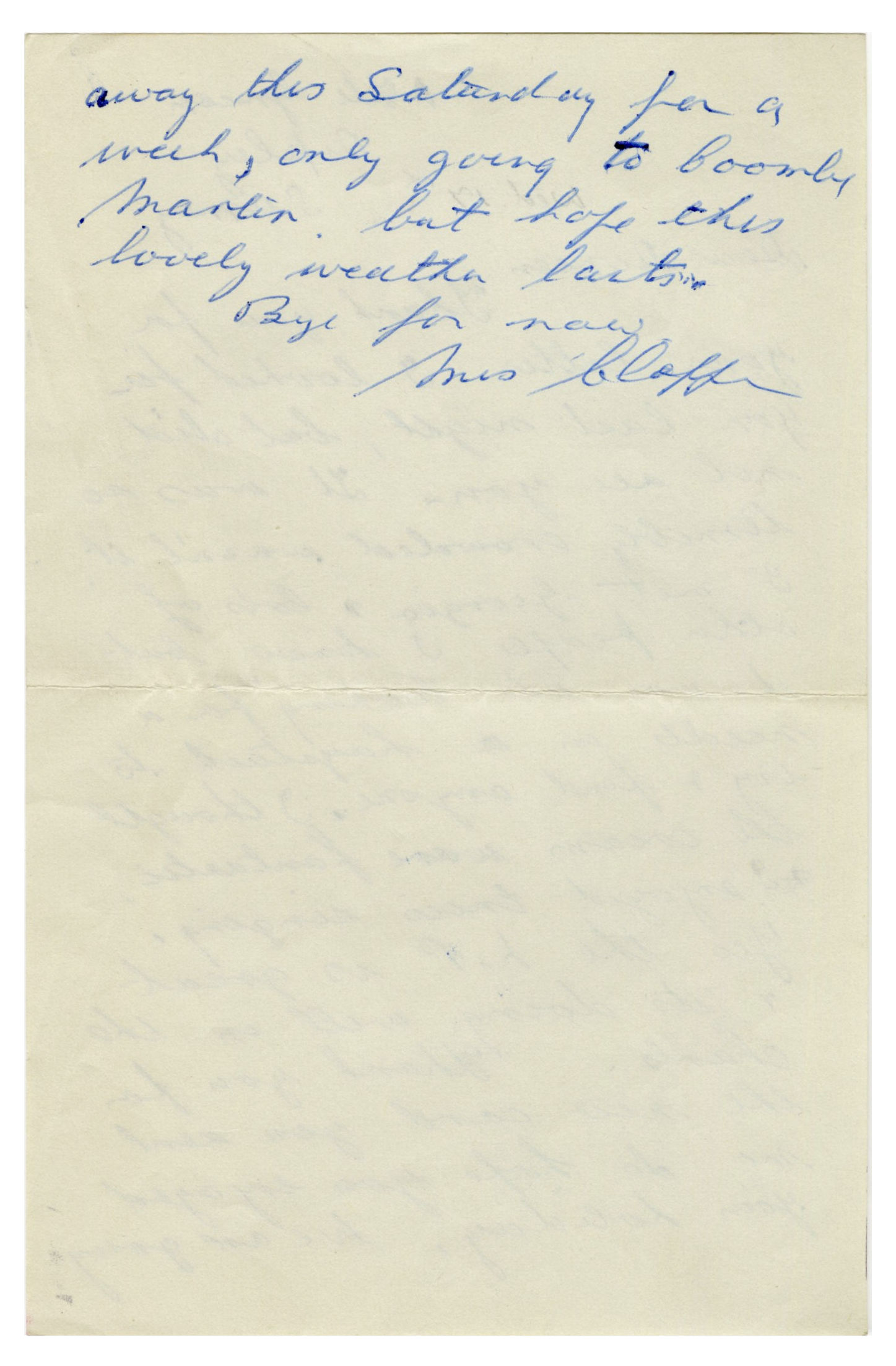 Lot 91 - Patricia Clapton (Eric Clapton’s Mother)