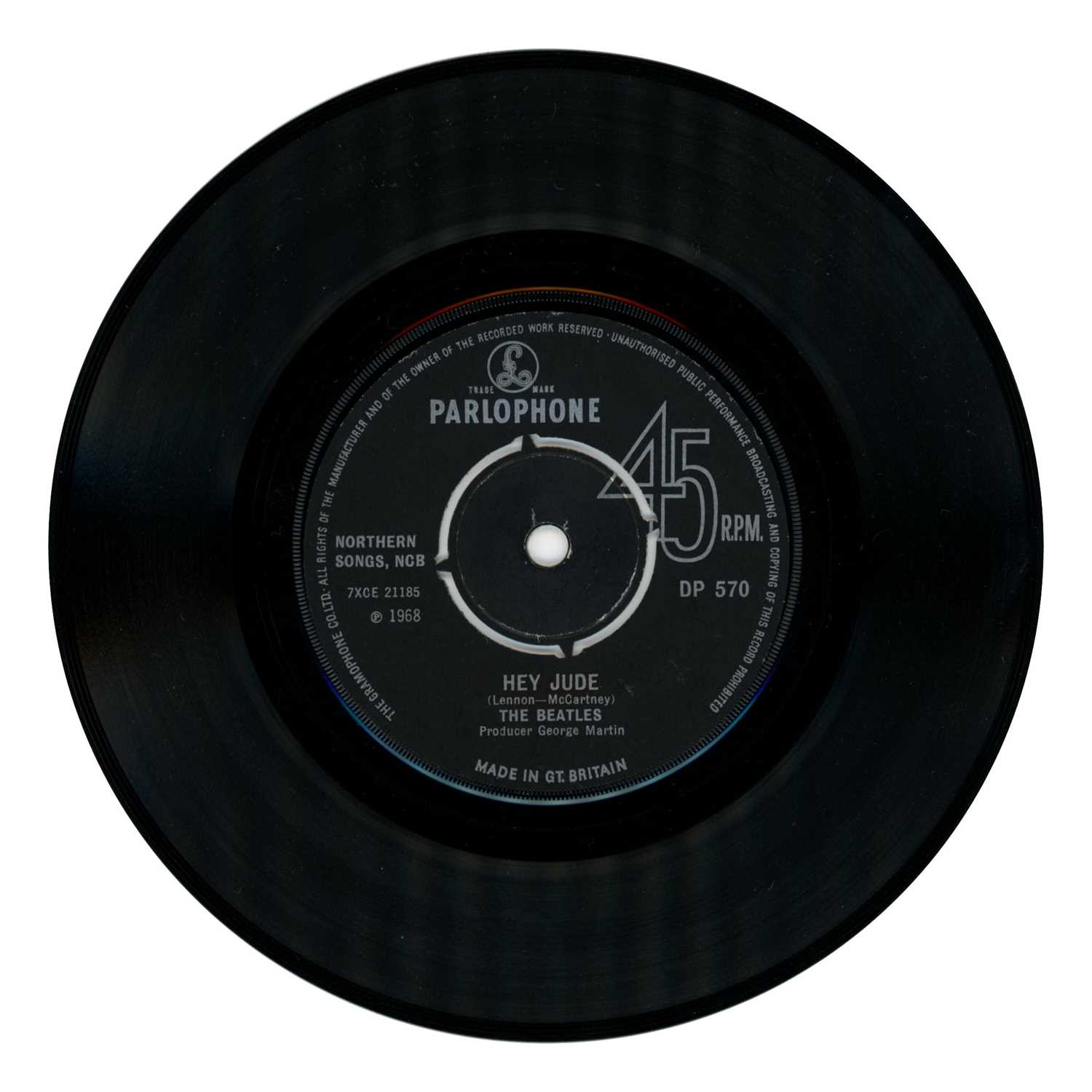 Lot 189 - The Beatles Hey Jude Revolution Parlophone