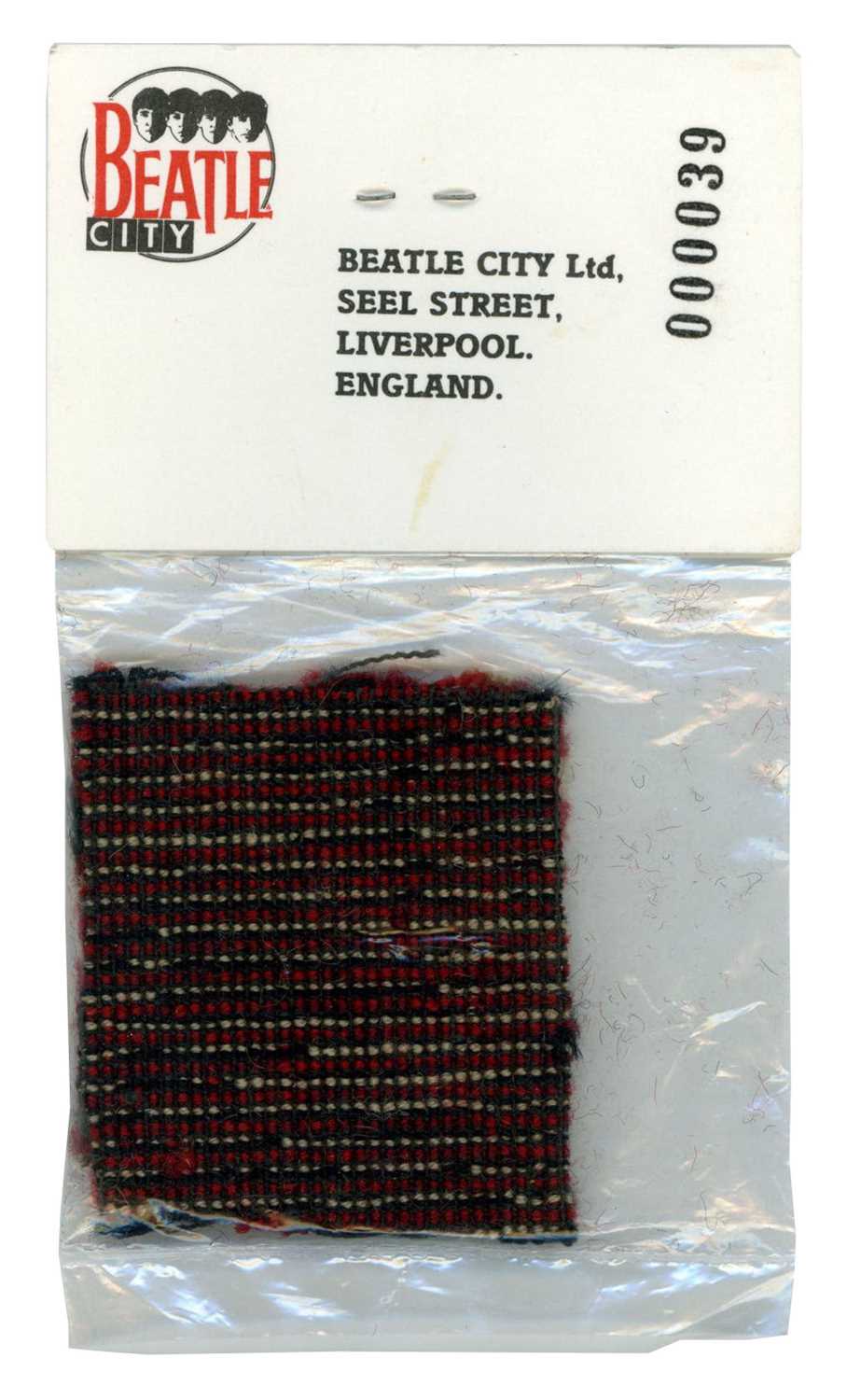 Lot 37 - The Beatles Magical Mystery Tour Coach Fabric