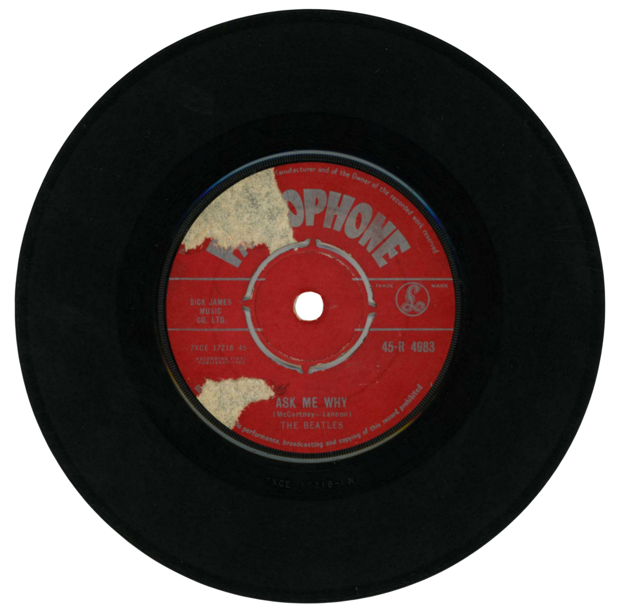 Lot 42 - The Beatles 1963 Autographed Please Please Me