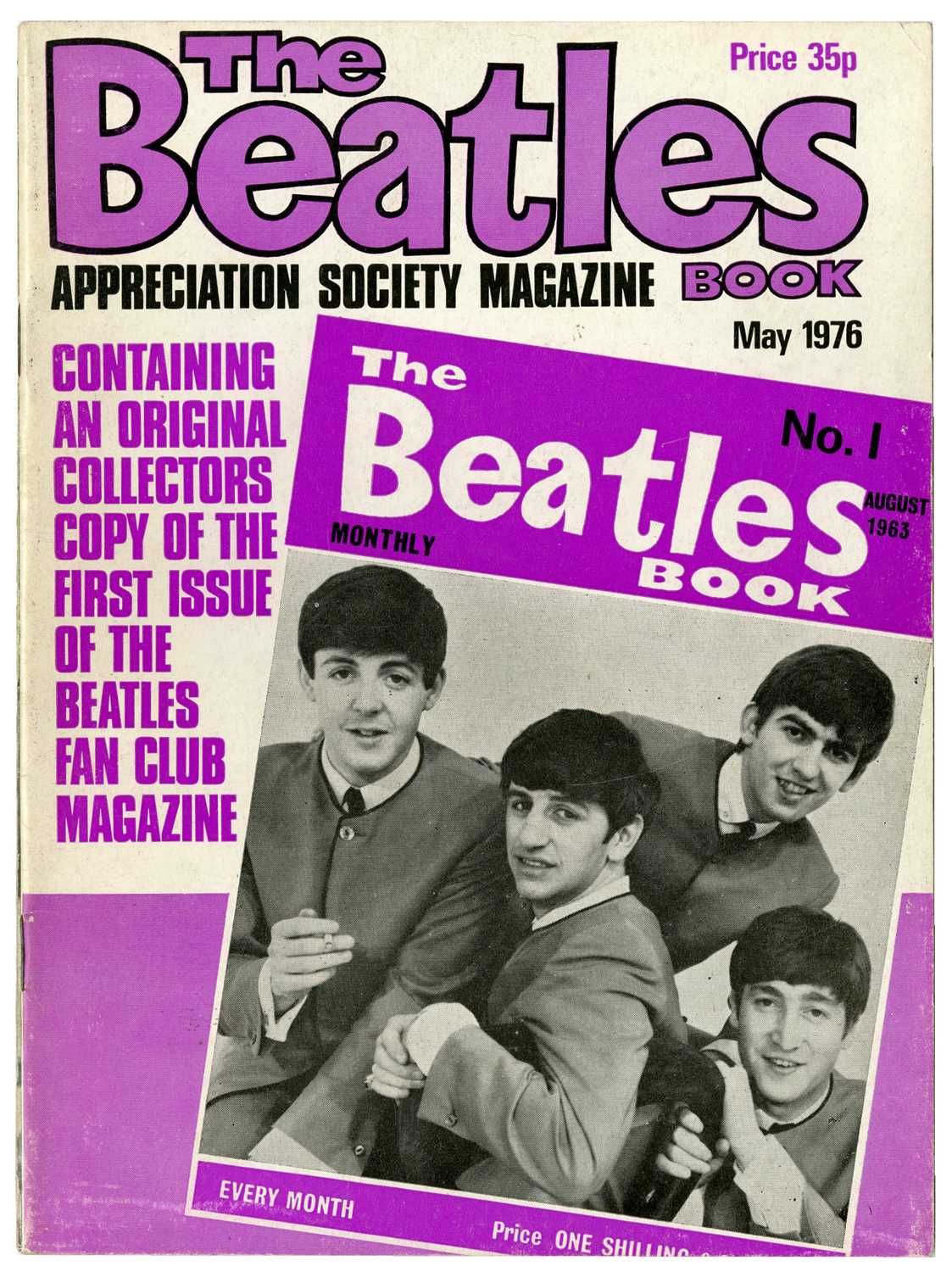 Lot 109 - The Beatles Monthly Book 1976-2003 Re-Prints