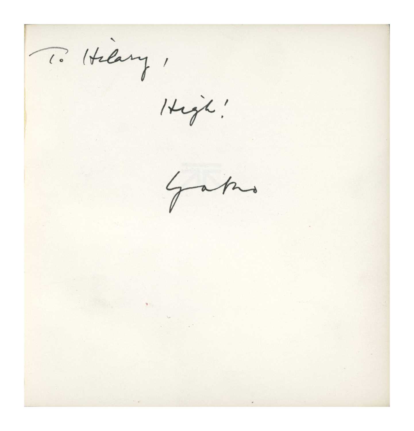 Lot 156 - Yoko Ono Signed Grapefruit Book To Hilary